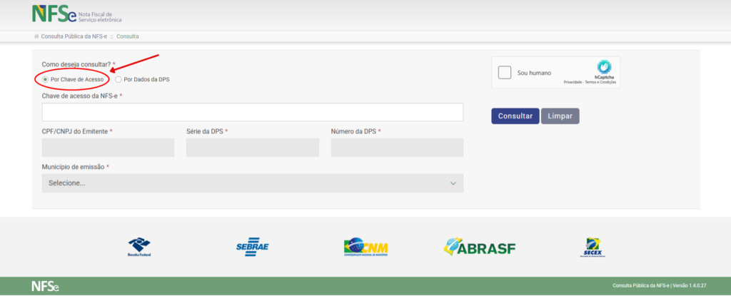 Nota Fiscal Eletrônica (NFS-e): Como consultar online passo a passo.